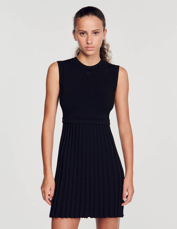 Tricot jurk SFPRO03149 - Jurken | Sandro Parijs Tricot jurk SFPRO03149 - Jurken | Sandro Parijs